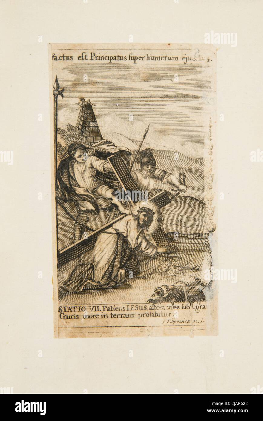 Jesus falls the second time hi-res stock photography and images - Alamy