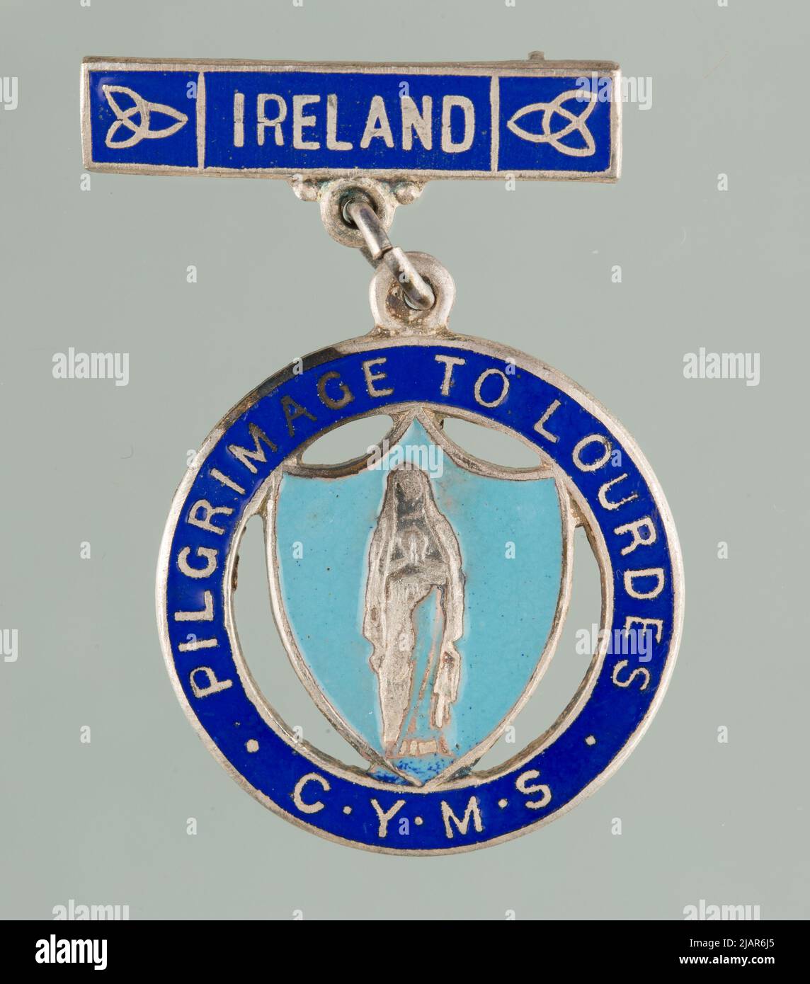 Catholic Young Men's Society Badge (CMS Stock Photo - Alamy