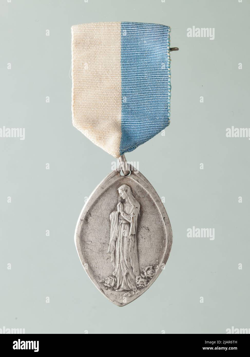 Pilgrim badge: Lourdes Falize brothers Stock Photo - Alamy