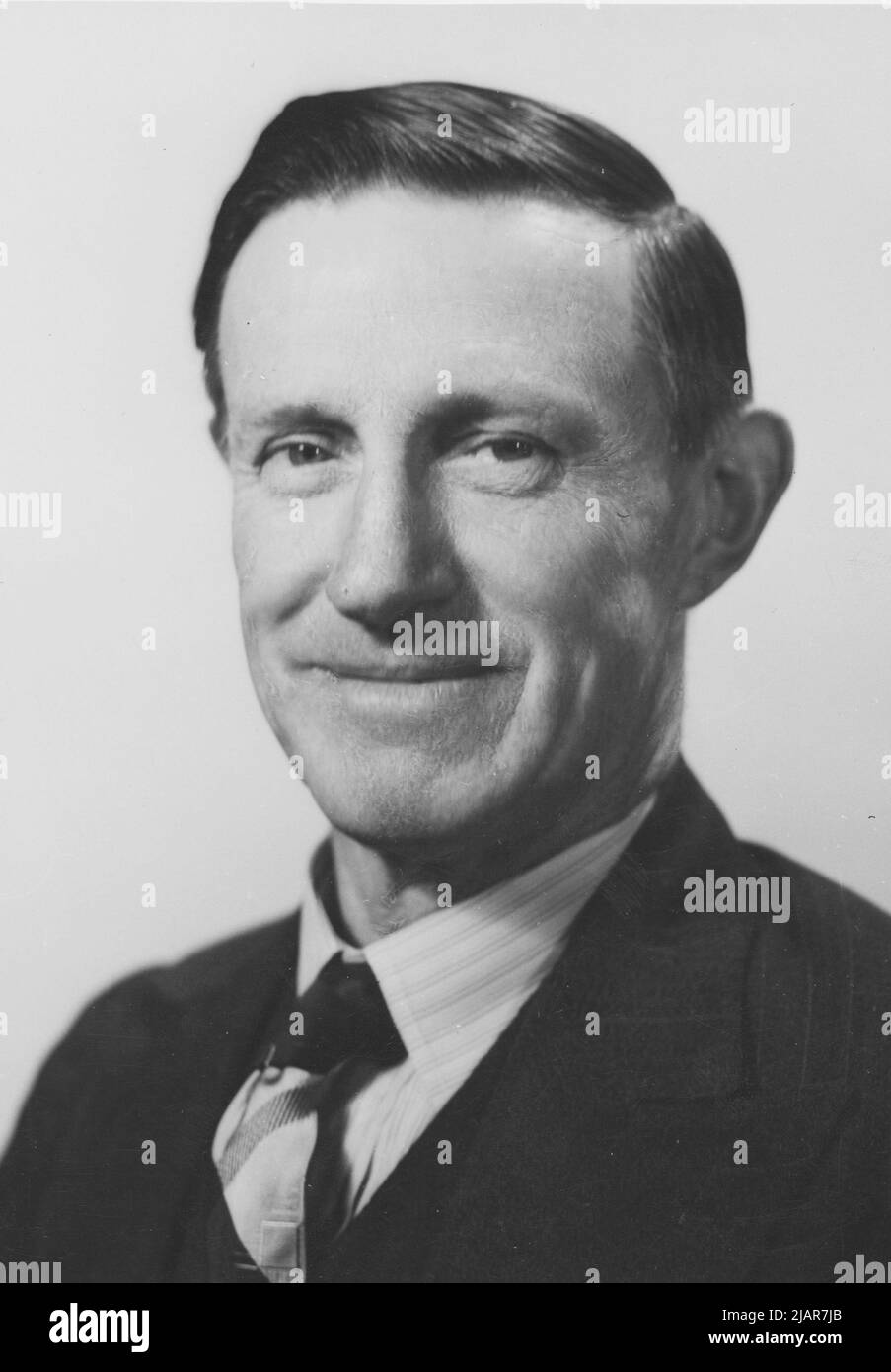 Australian politician Charles Adermann ca. between 1950 and 1956 Stock ...