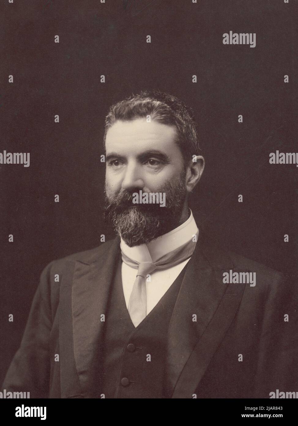 Australian politician Alfred Deakin ca. 1900 Stock Photo - Alamy