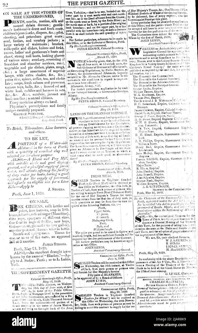 June 8th 1839 hi-res stock photography and images - Alamy