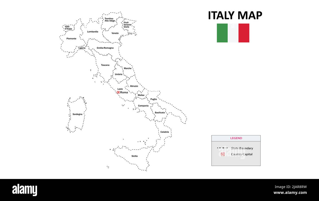 Europe map with states Stock Vector Images - Alamy