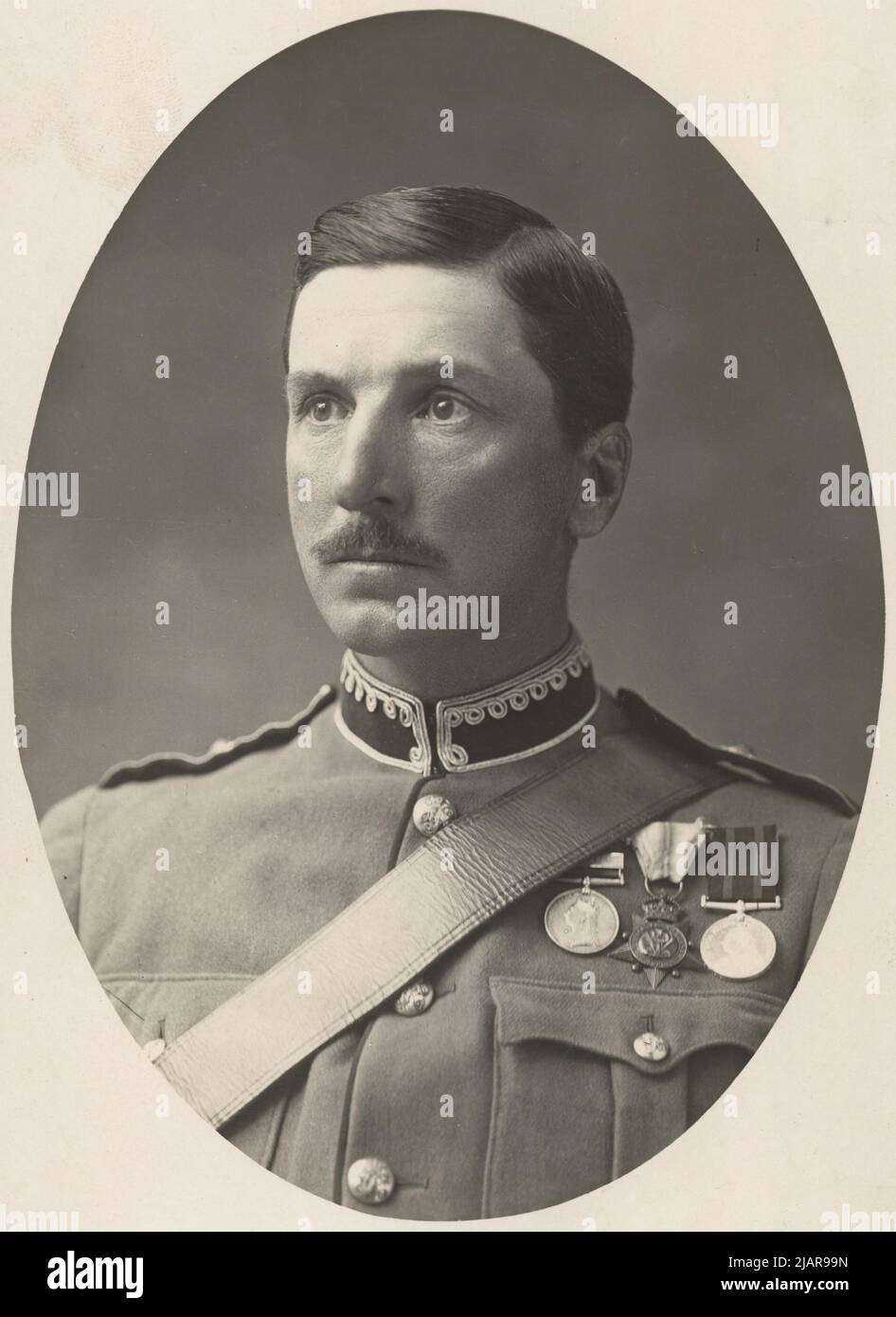 Australian politician Cyril Cameron, in military uniform ca. 1900 Stock ...