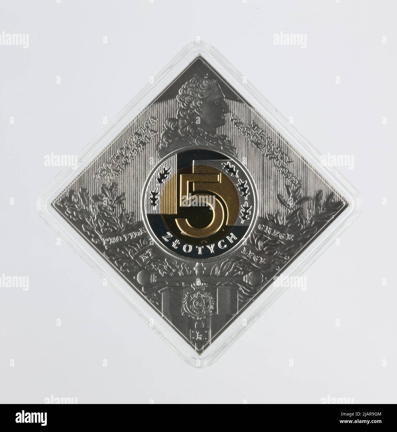 Polish Republic, 5 zlotys; 2016 250th anniversary of the establishment ...