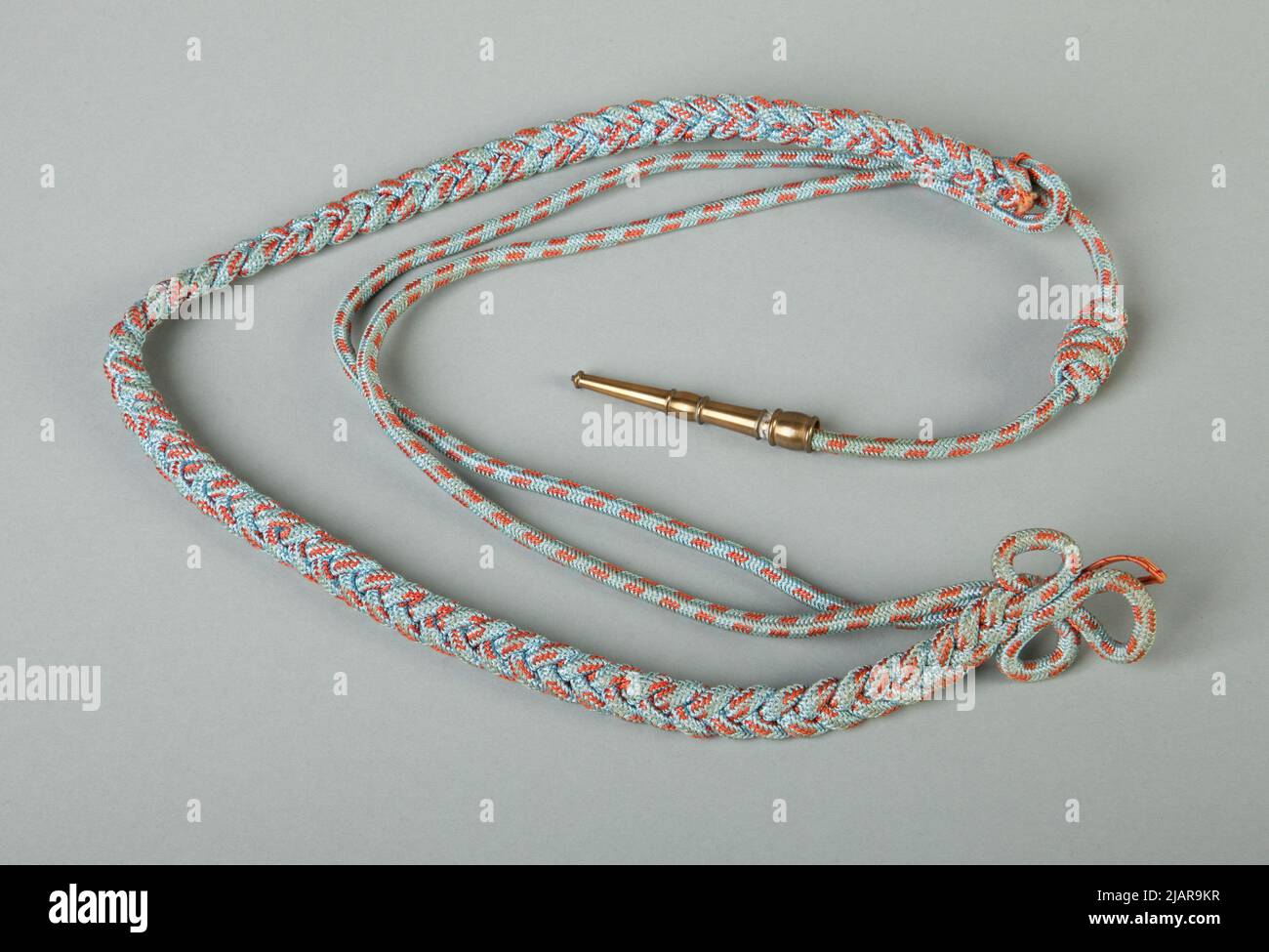The shoulder string of the French colonial medal Stock Photo - Alamy