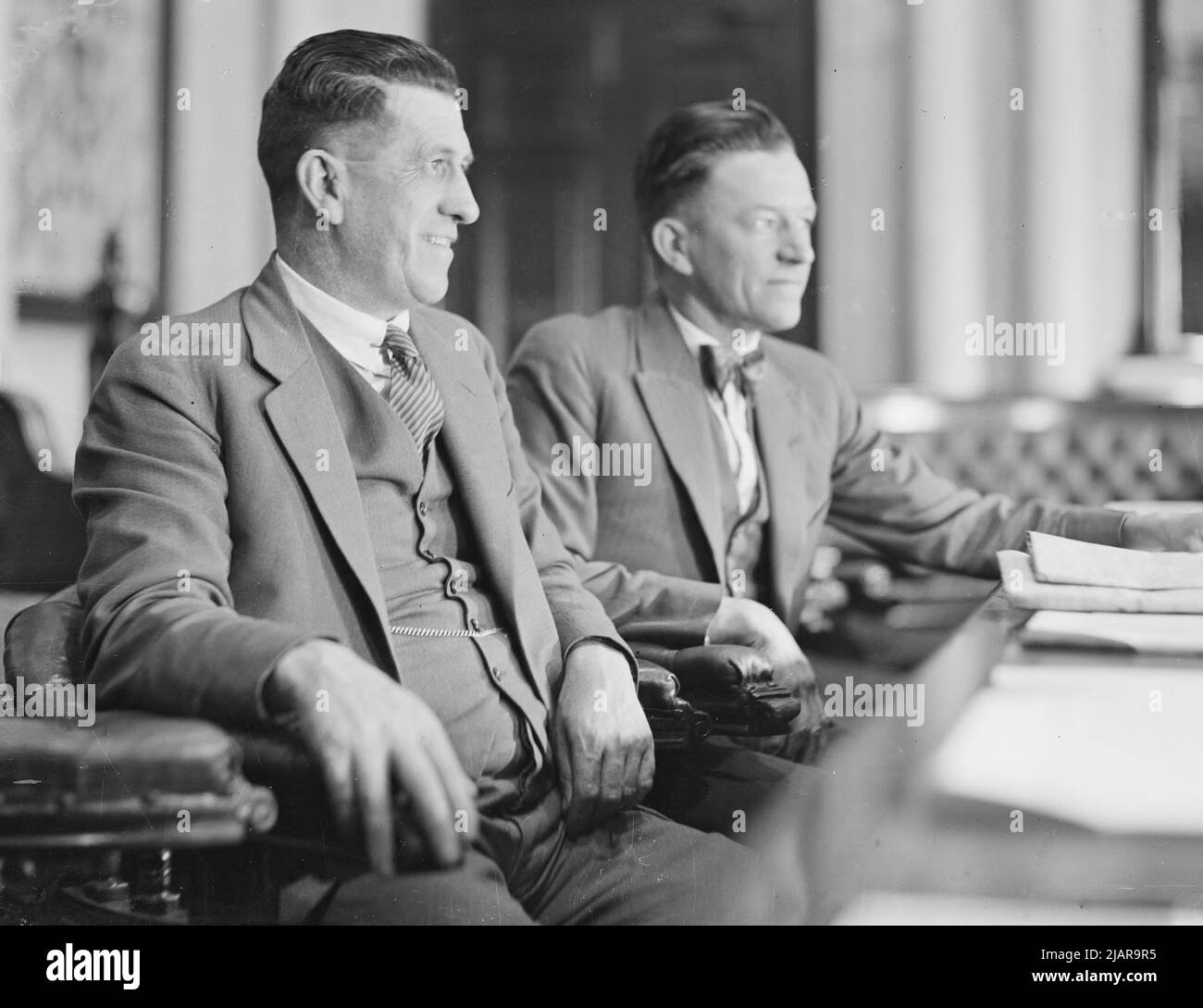 Australian politicians Jock Garden and Eddie Ward ca. 1935 Stock Photo ...