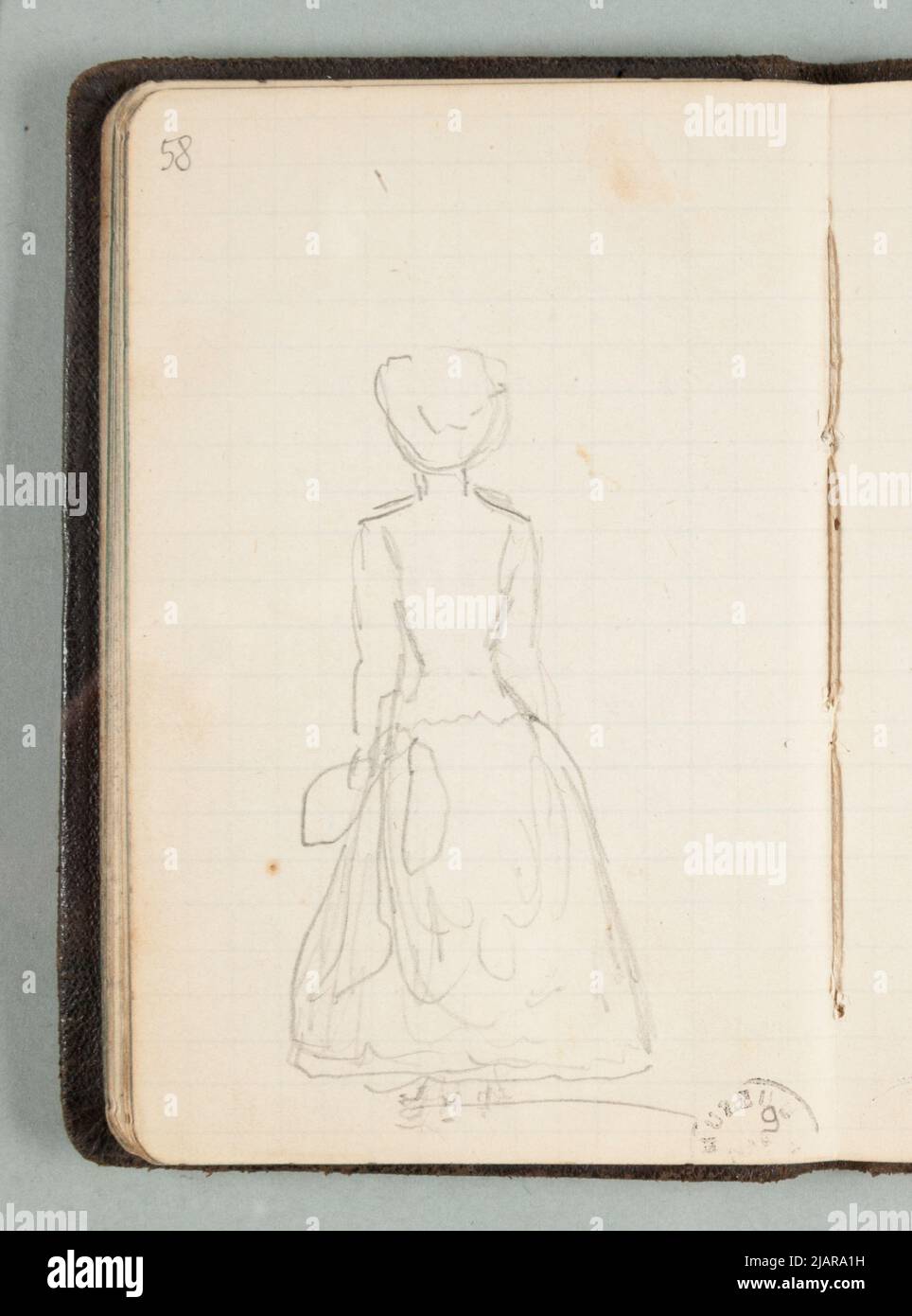 Woman silhouette drawing hi-res stock photography and images - Alamy