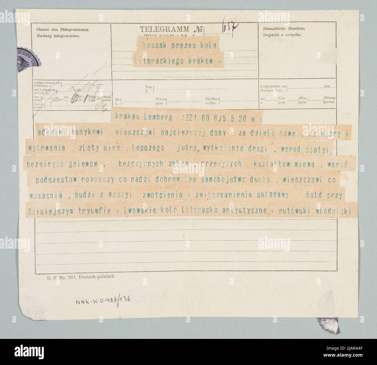 Adam asnyk hi-res stock photography and images - Alamy