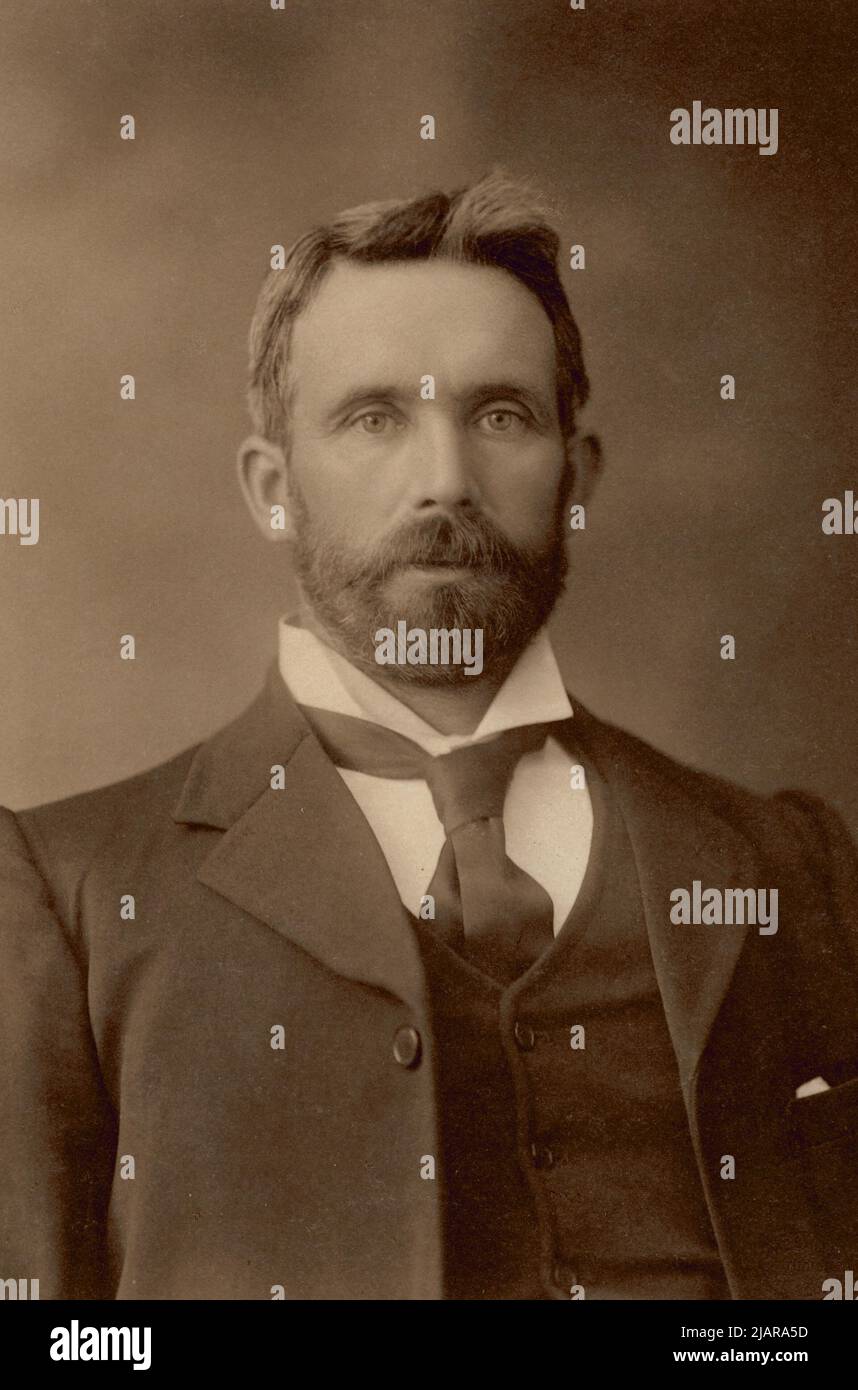 Australian politician Hugh de Largie ca. Early 1900s Stock Photo - Alamy