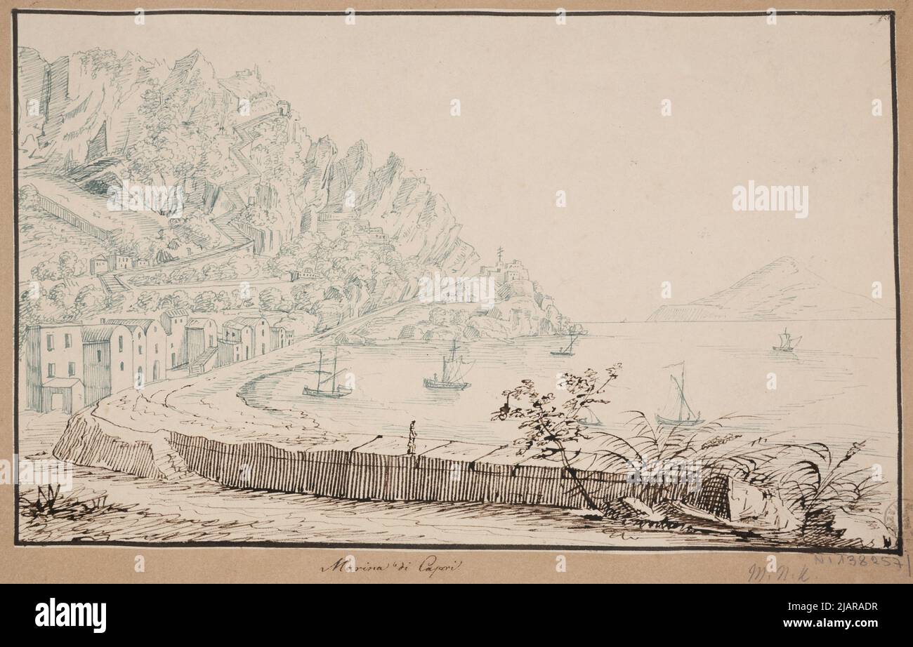 The album of views from Italy Marina di Capri. unknown Stock Photo - Alamy