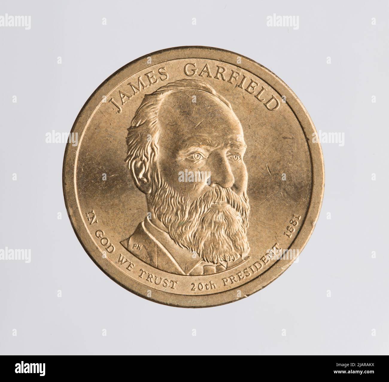 James garfield dollar hi-res stock photography and images - Alamy