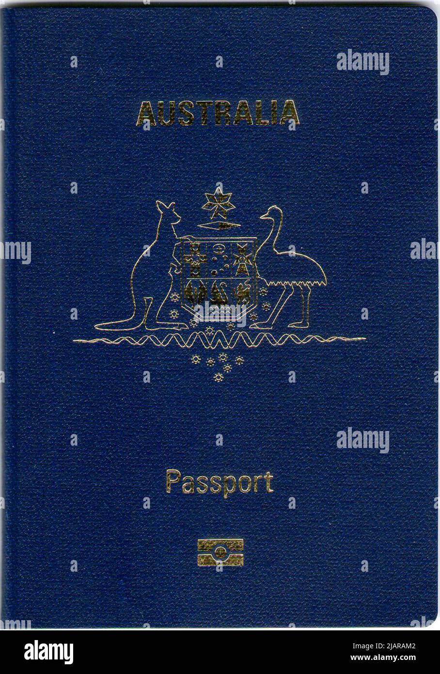 Australian P - Series Passport cover ca. 2014 Stock Photo - Alamy
