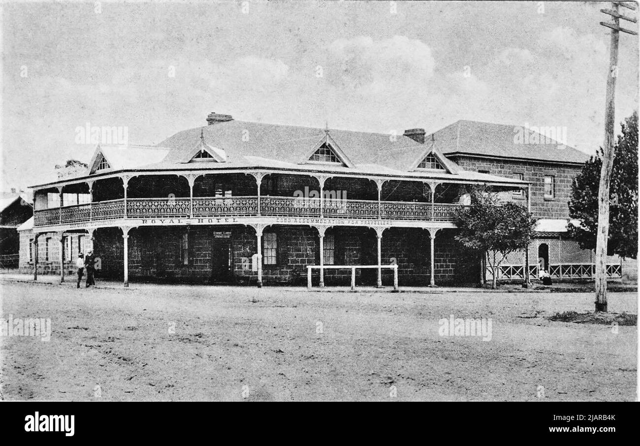 Royal Hotel, Cooma, N.S.W. - early 1900s - Originally built in 1858 ...