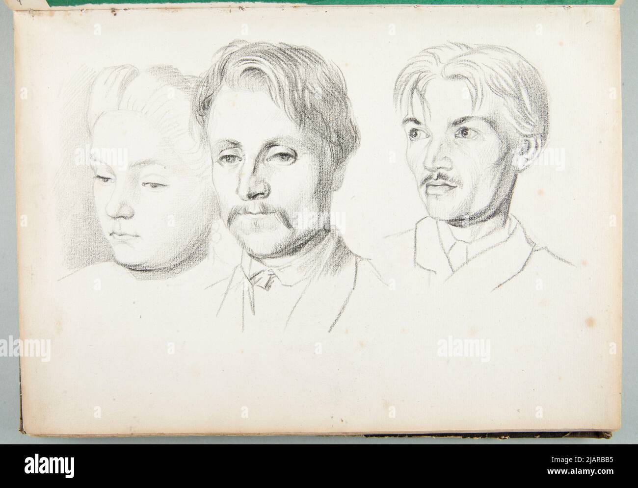 Sketchbook from the years around 1866 OK.1873 card No. 47 (no author's ...