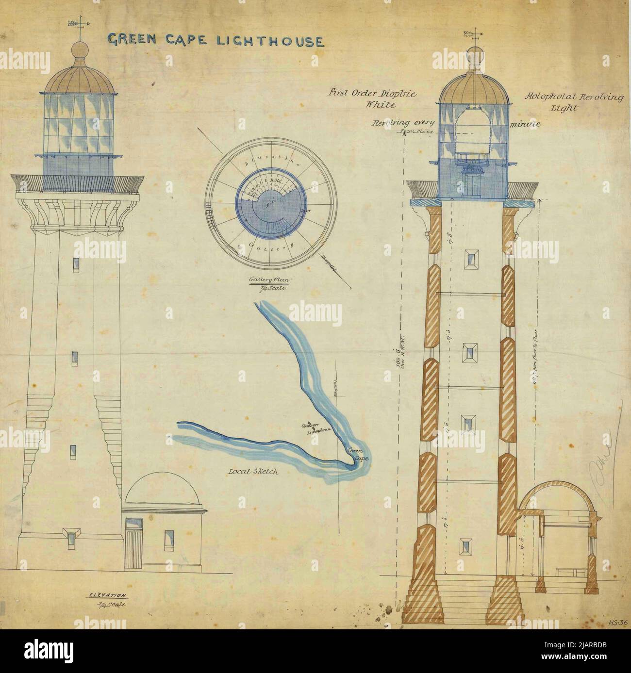Lighthouse plans hi-res stock photography and images - Alamy