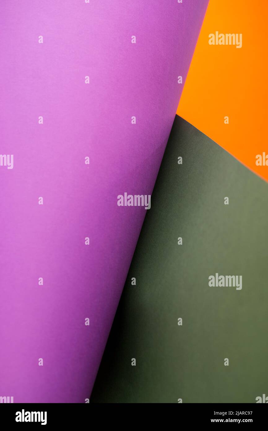 Abstract background for design created from colored paper sheets, for ...
