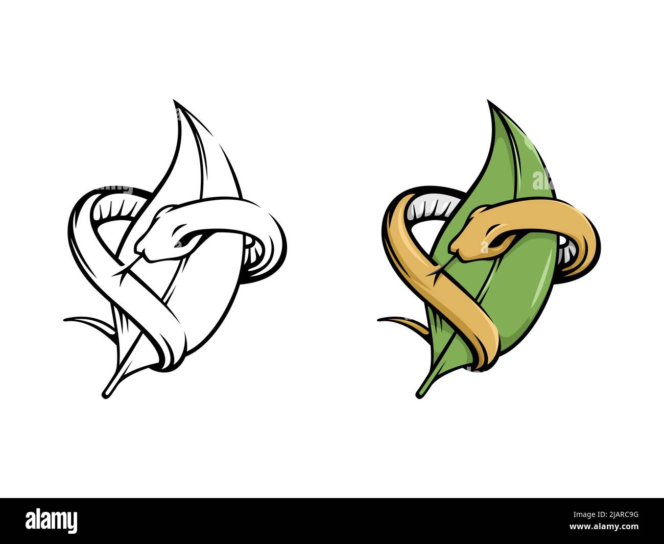 Snake science Stock Vector Images - Alamy