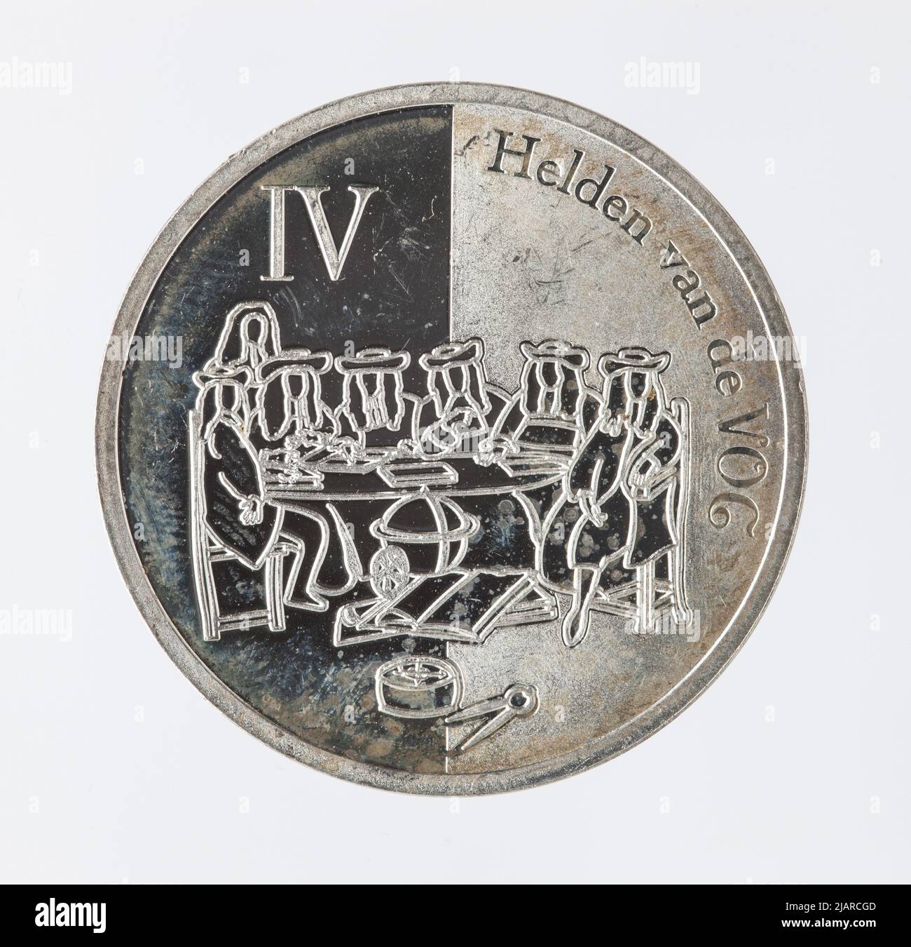 Commemorative Token, 400 years VOC 1602 2002, IV heroes of the VOC ...