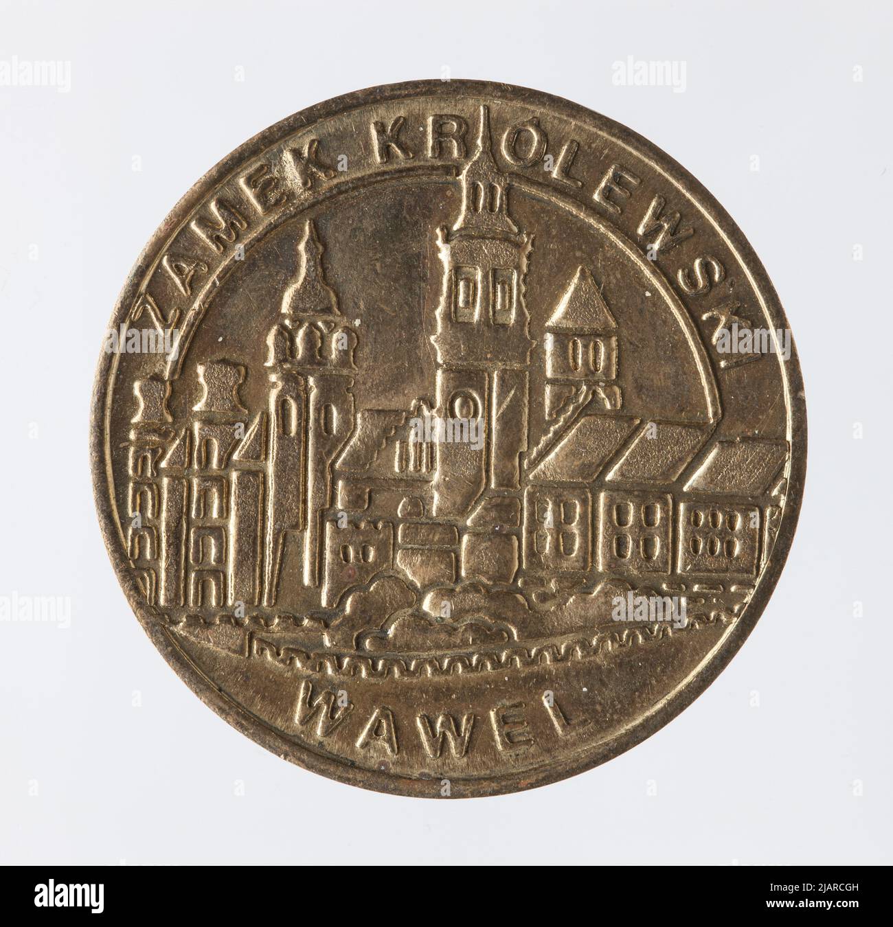 Commemorative token, Wawel Royal Castle Stock Photo - Alamy