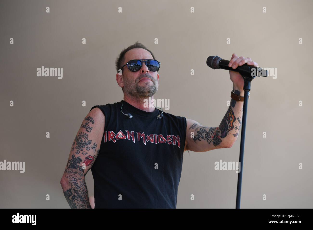 May 29, 2022, Norfolk, Virginia, USA: ROBIN WILSON of the Gin Blossoms ...