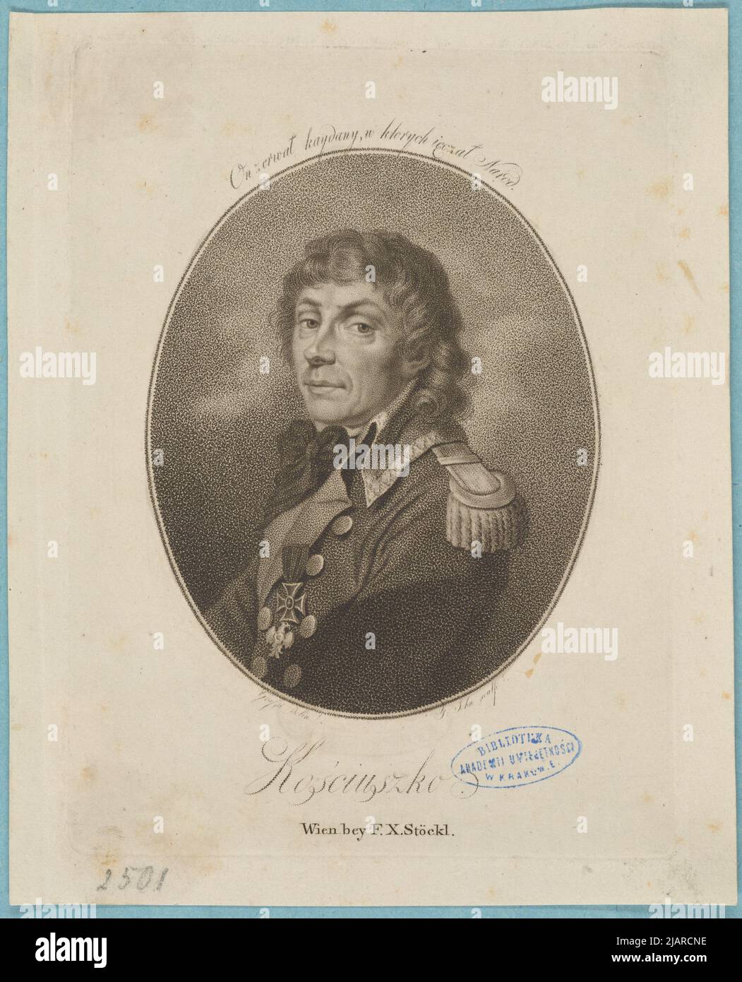 Tadeusz Kościuszko (Andrzej Tadeusz Bonawentura Kościuszko of the Roch ...
