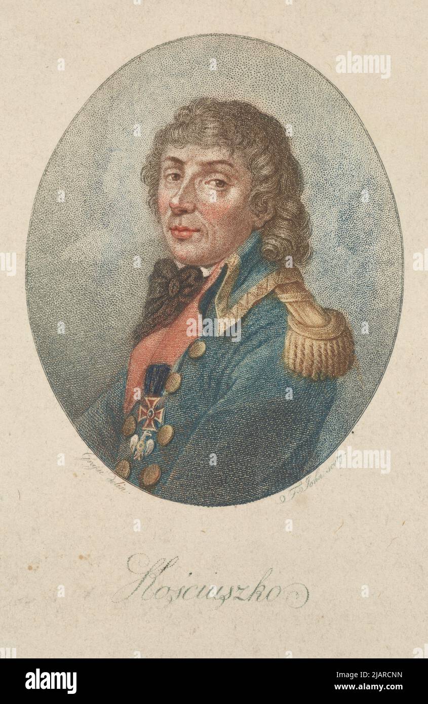 Tadeusz Kościuszko (Andrzej Tadeusz Bonawentura Kościuszko of the Roch ...