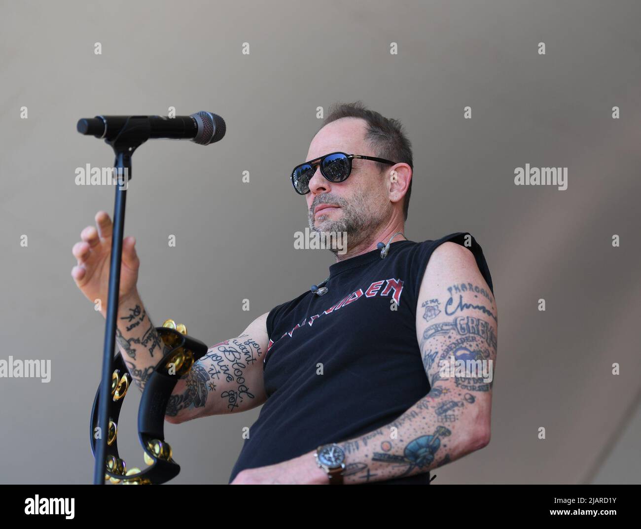 May 29, 2022, Norfolk, Virginia, USA: ROBIN WILSON of the Gin Blossoms ...