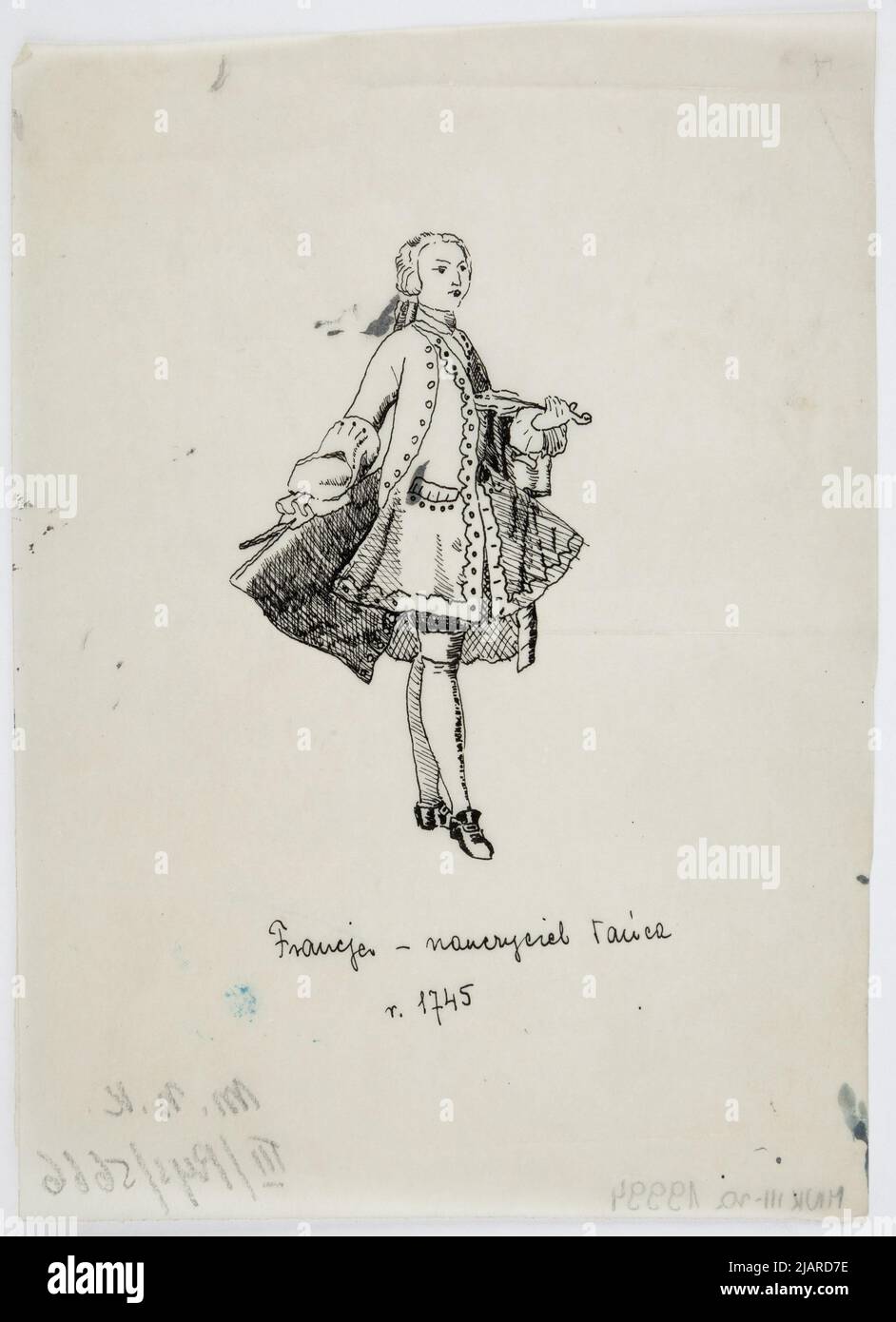 Experience Dance teacher (outfit from the first half of the 18th ...