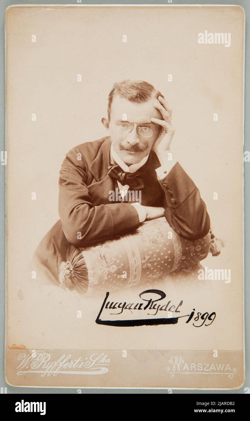 Lucjan Rydel Portrait Władysław Ryfffert and S ka in Warsaw Stock Photo ...