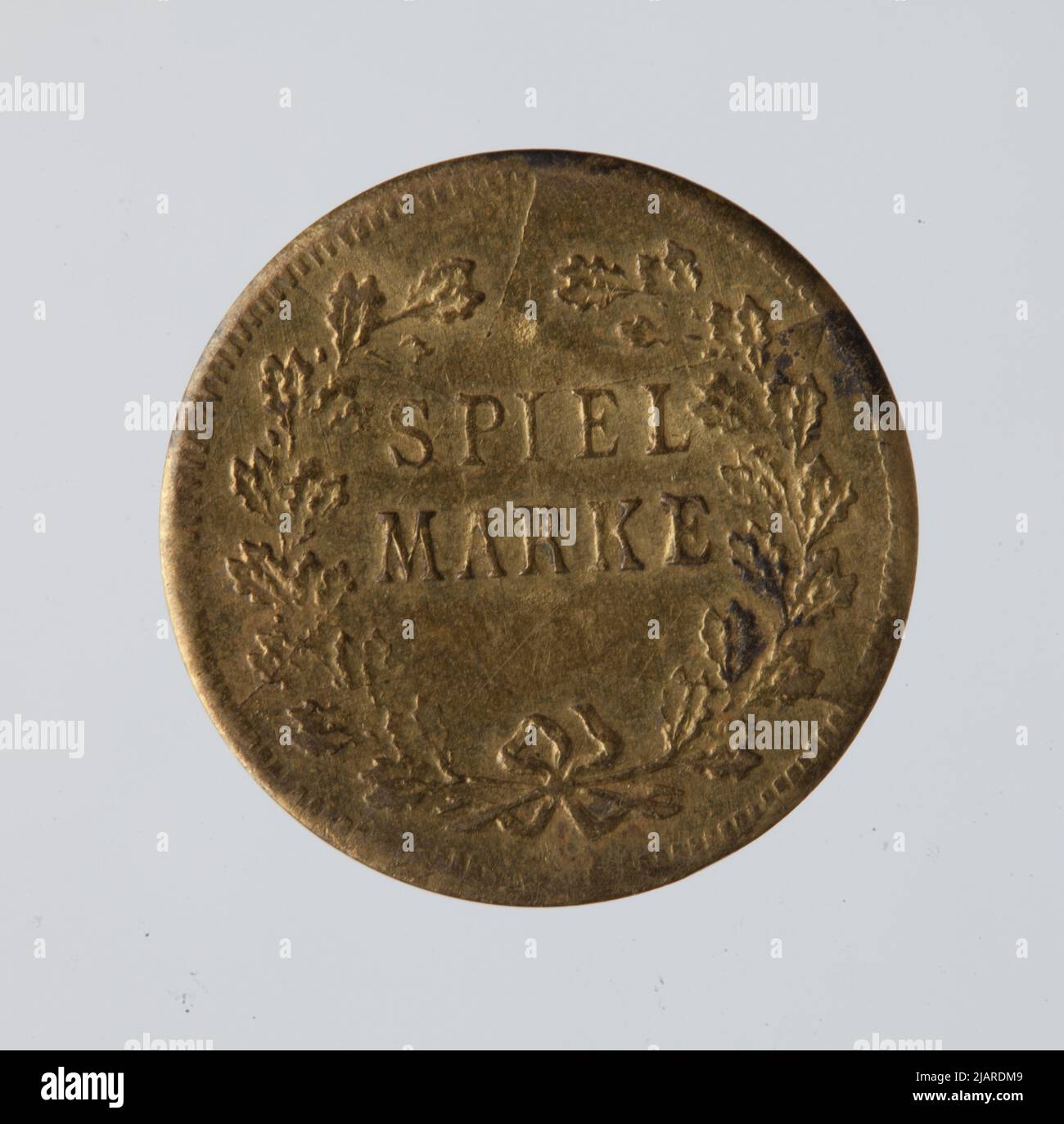 Spiel Mark Token, Cadadceus and Weight Stock Photo - Alamy