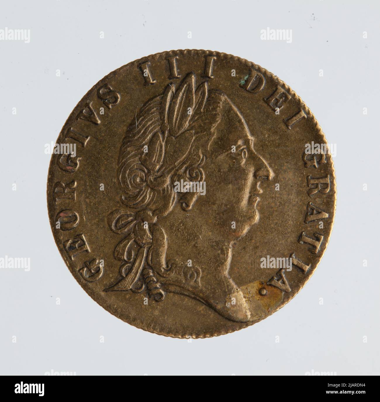 A. Fattorini Goldsmith, Harrogate advertising token Stock Photo - Alamy