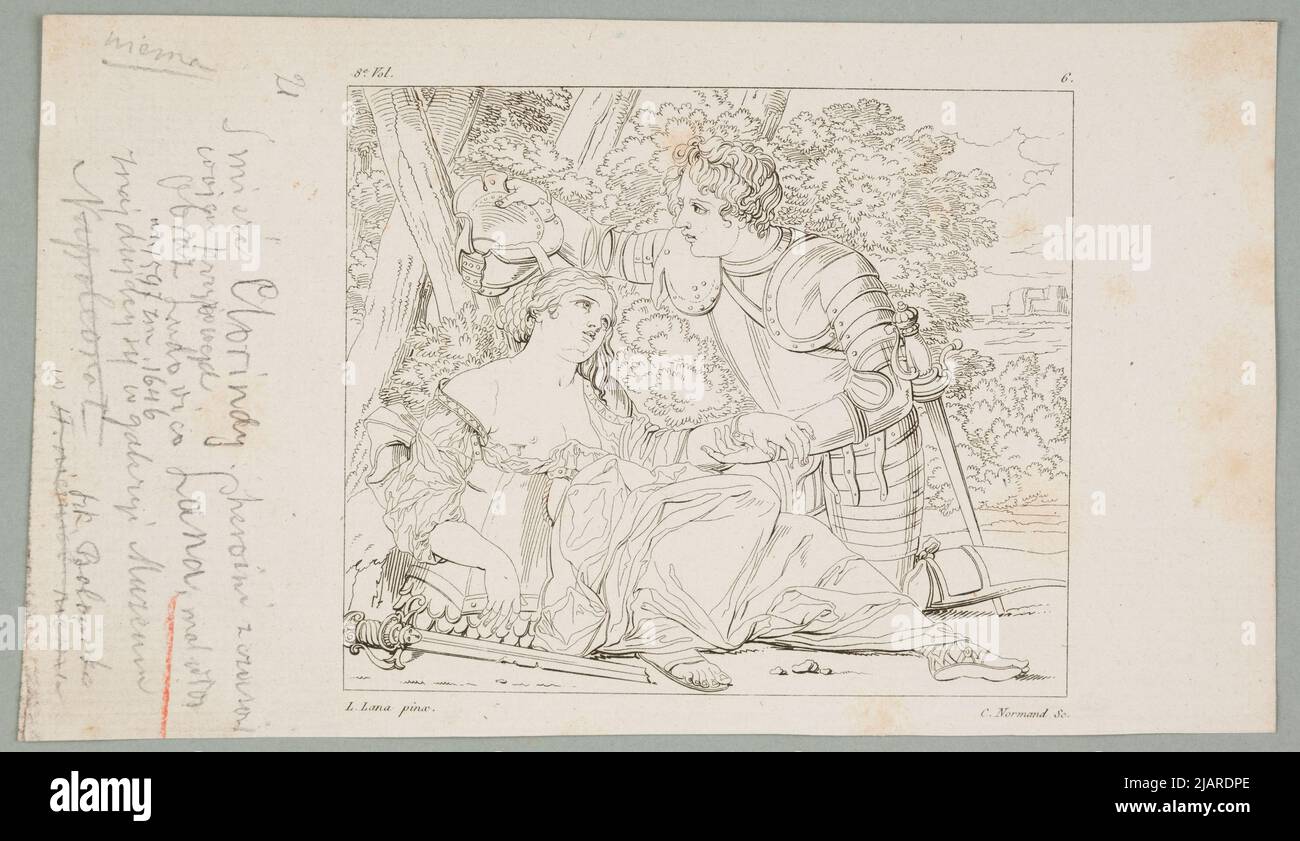 The death of Clorinda, heroines from the times of the Cross wars ...