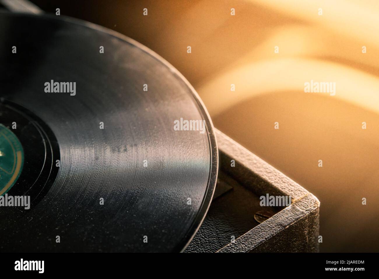 old vinyl record covered in dust Stock Photo - Alamy