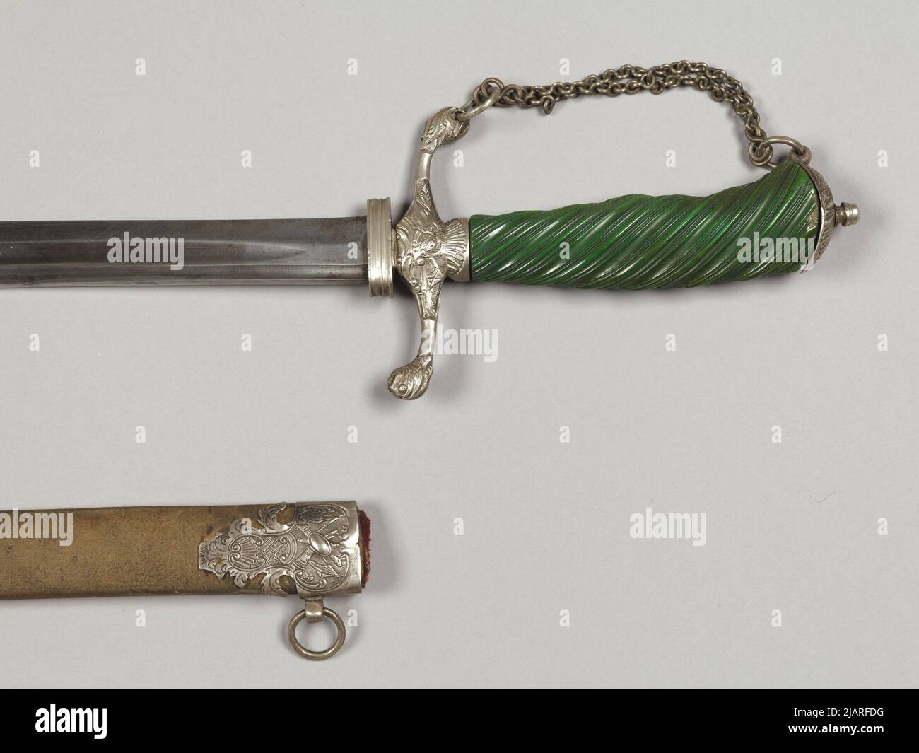 Officer's cutlass with scabbard of Captain James Cook (1725–1788 ...
