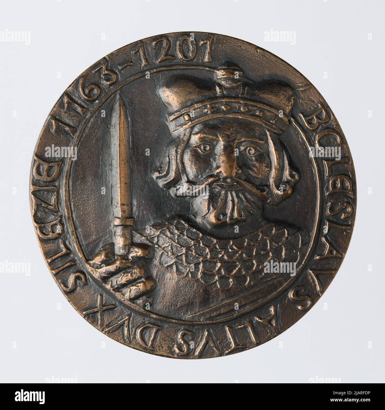 A medal commemorating the 50th anniversary of the Numismatic Section of ...