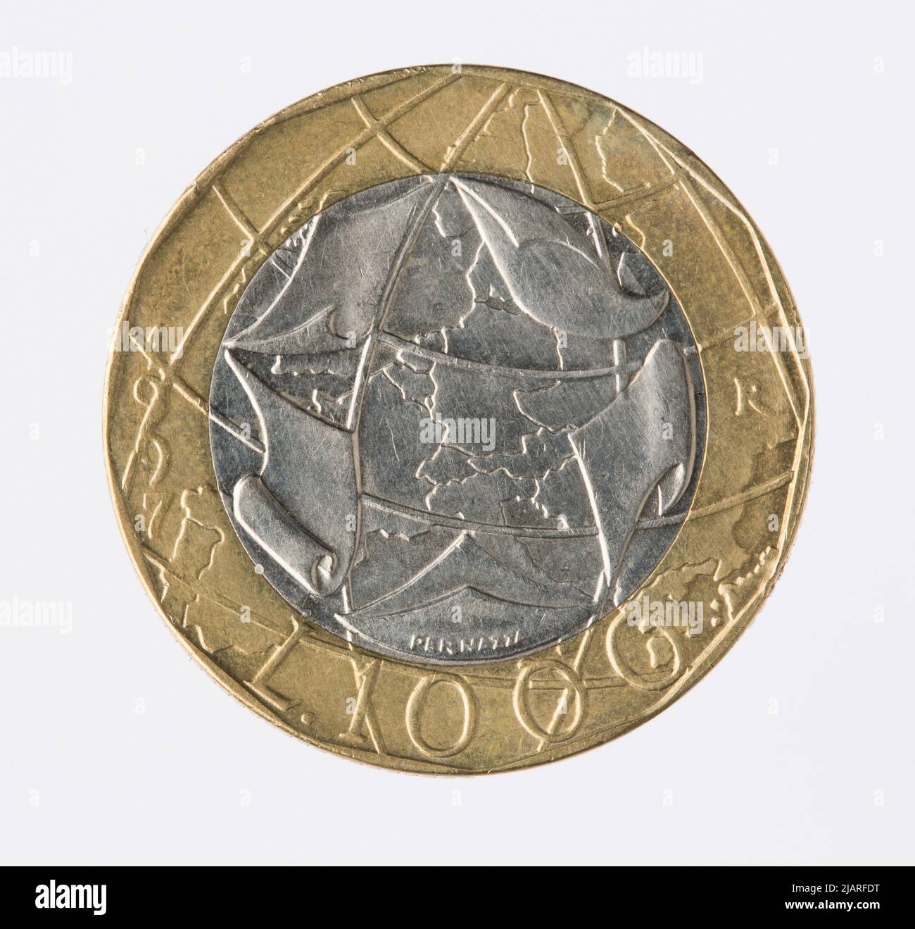 Italy, the Italian Republic (1946 2001), 1000 LIVE, Rome; 1997 Mint of ...