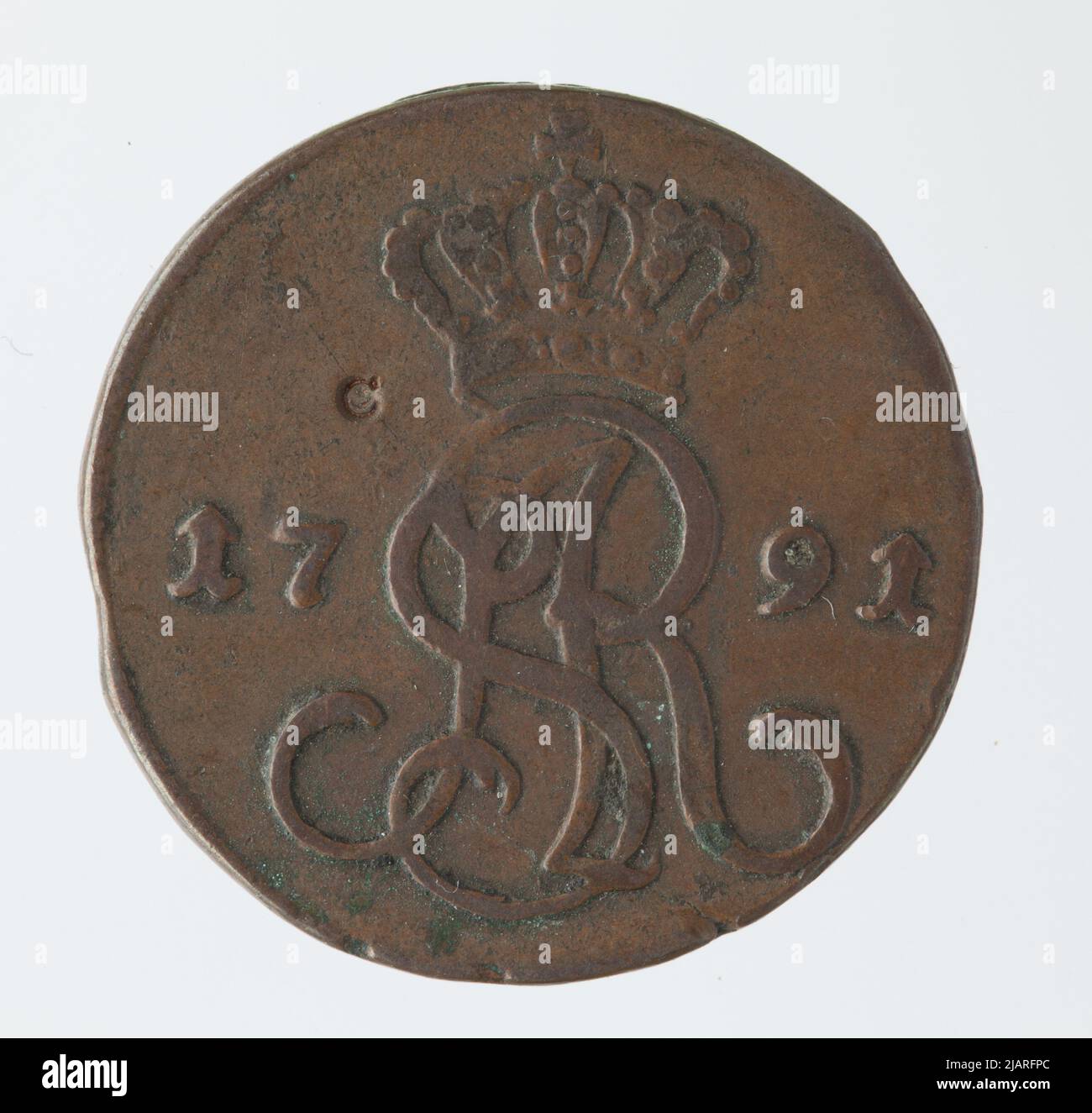 Two pennies Half PLN Stanisław August Mint Warsaw, Stanisław August ...