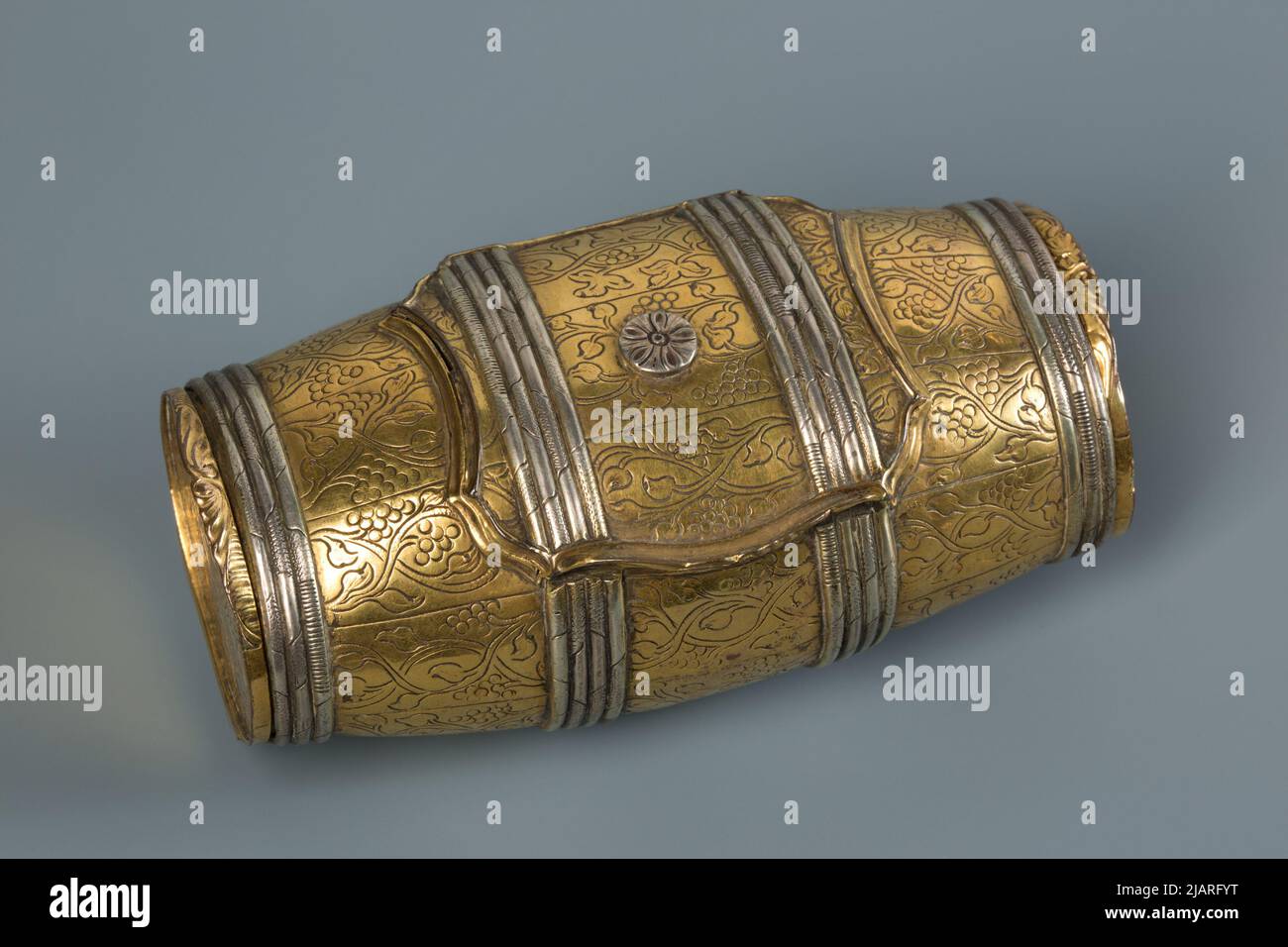 Casket (box) in the form of a barrel Stock Photo - Alamy