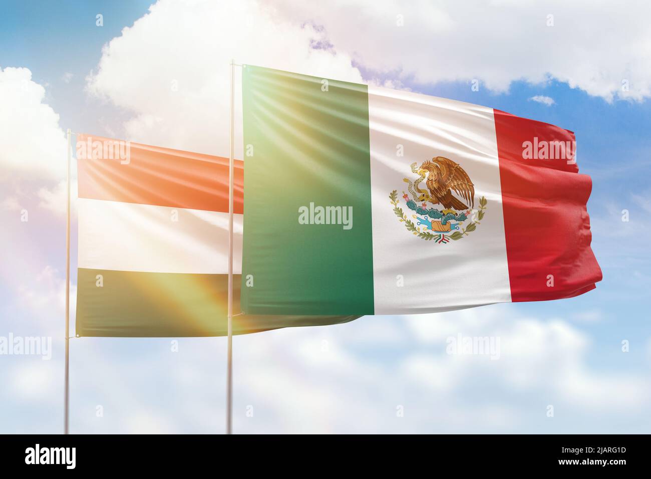 Mexico hungary flag hi-res stock photography and images - Alamy