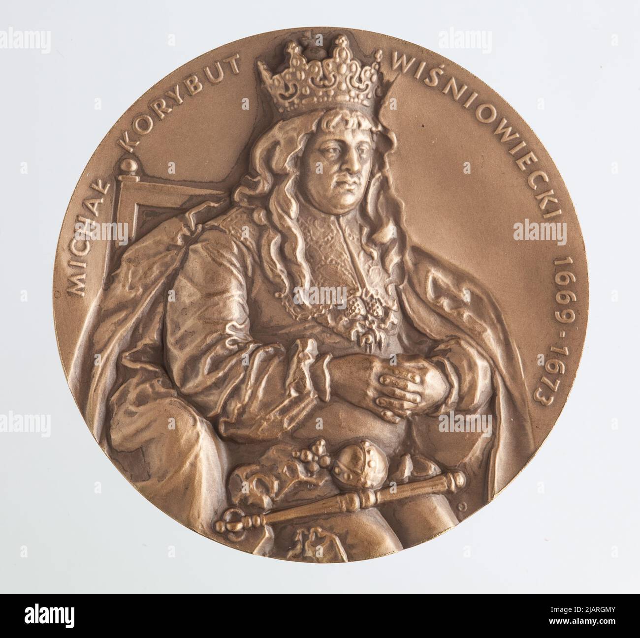 Medal: Michał Korybut Wiśniowiecki Olszewska Borys, Ewa (1939 Stock ...