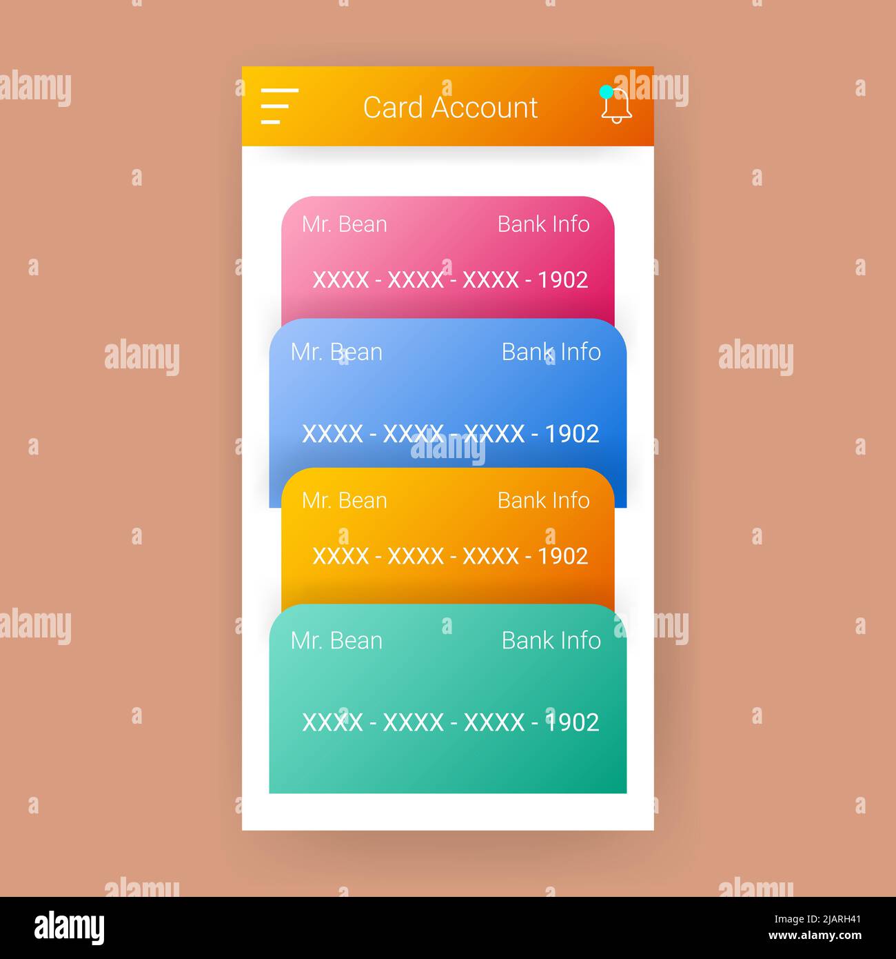 add payment card collection mobile banking Stock Vector Image & Art - Alamy