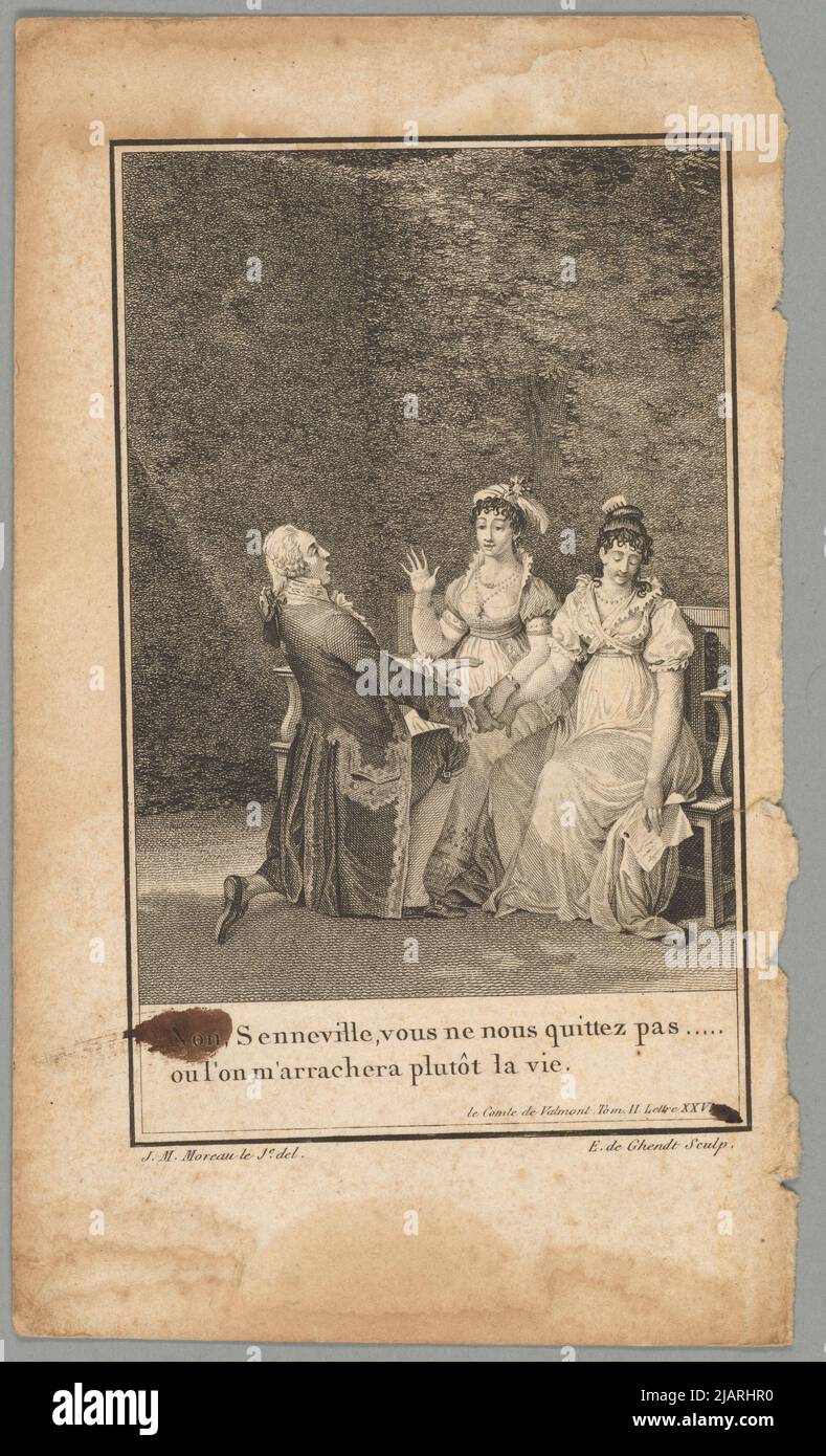 Illustration for The Count of Valmont. Moreau, Jean Michel (1741 1814 ...