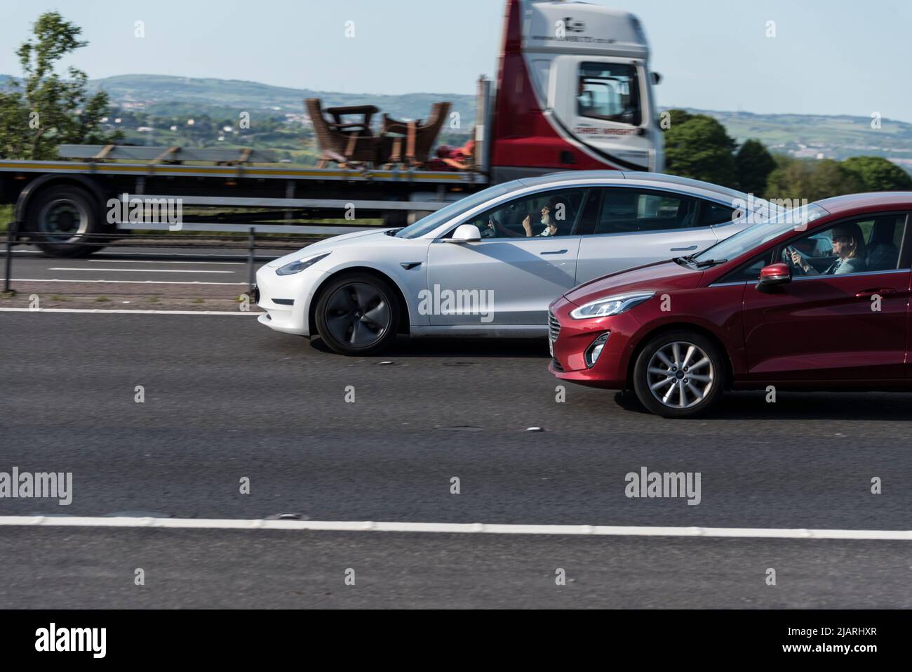 Tesla electric truck hi-res stock photography and images - Alamy