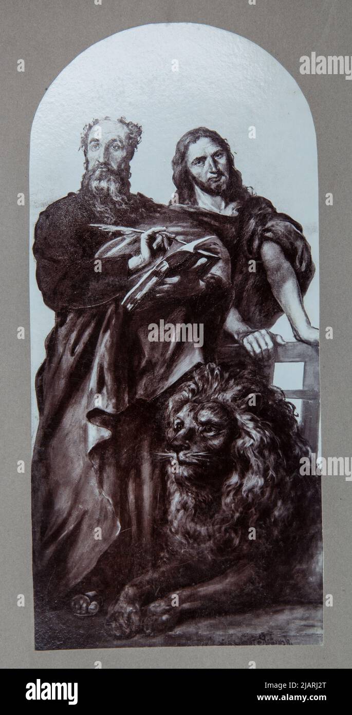 Picture photography: Władysław Rossowski, Saint. Marek Evangelist and ...