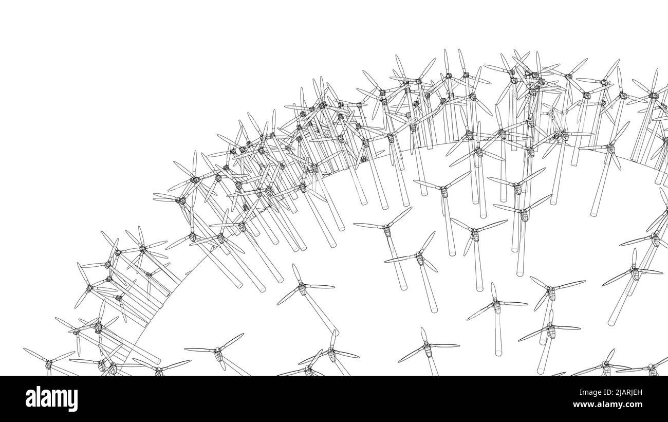 Windmill blueprint Stock Vector Images - Alamy