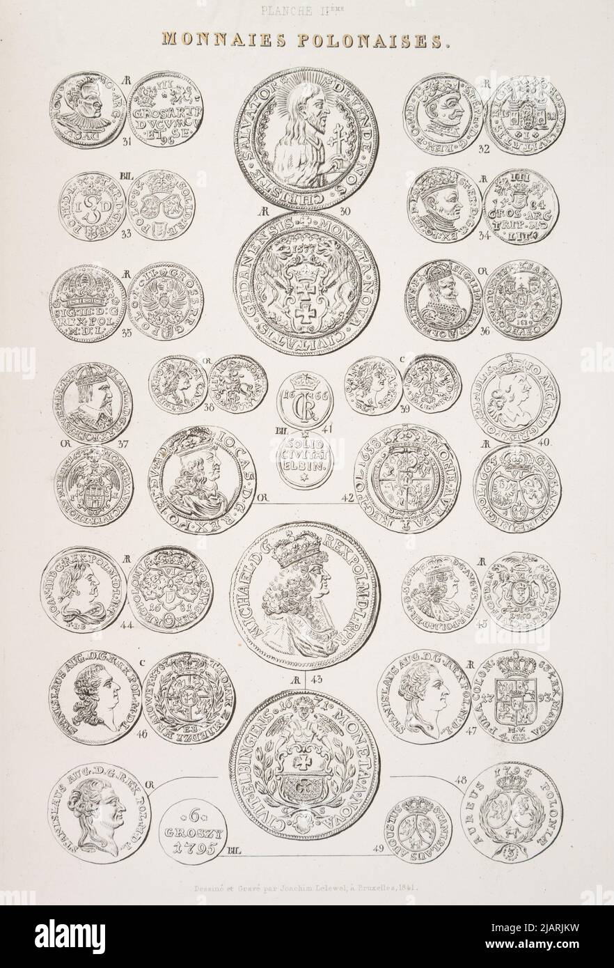 Polish currencies, Plate II W: Poland illustrated, under the direction ...
