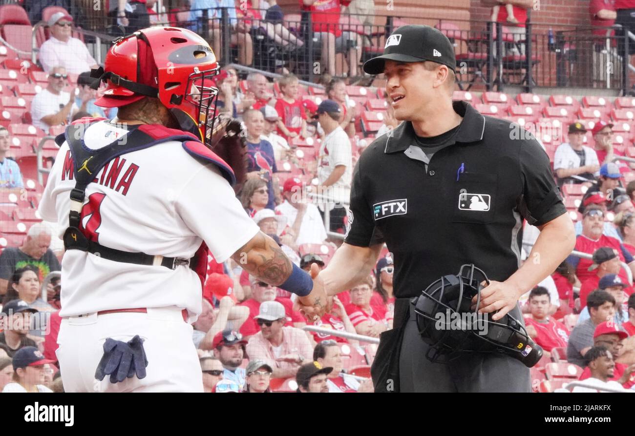 St. Louis, United States. 01st June, 2022. Major League homeplate ...