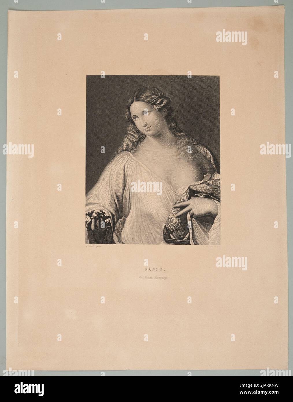 Flora (according to Titian Vecellio) Tiziano Vecellio (CA 1488 1576 ...
