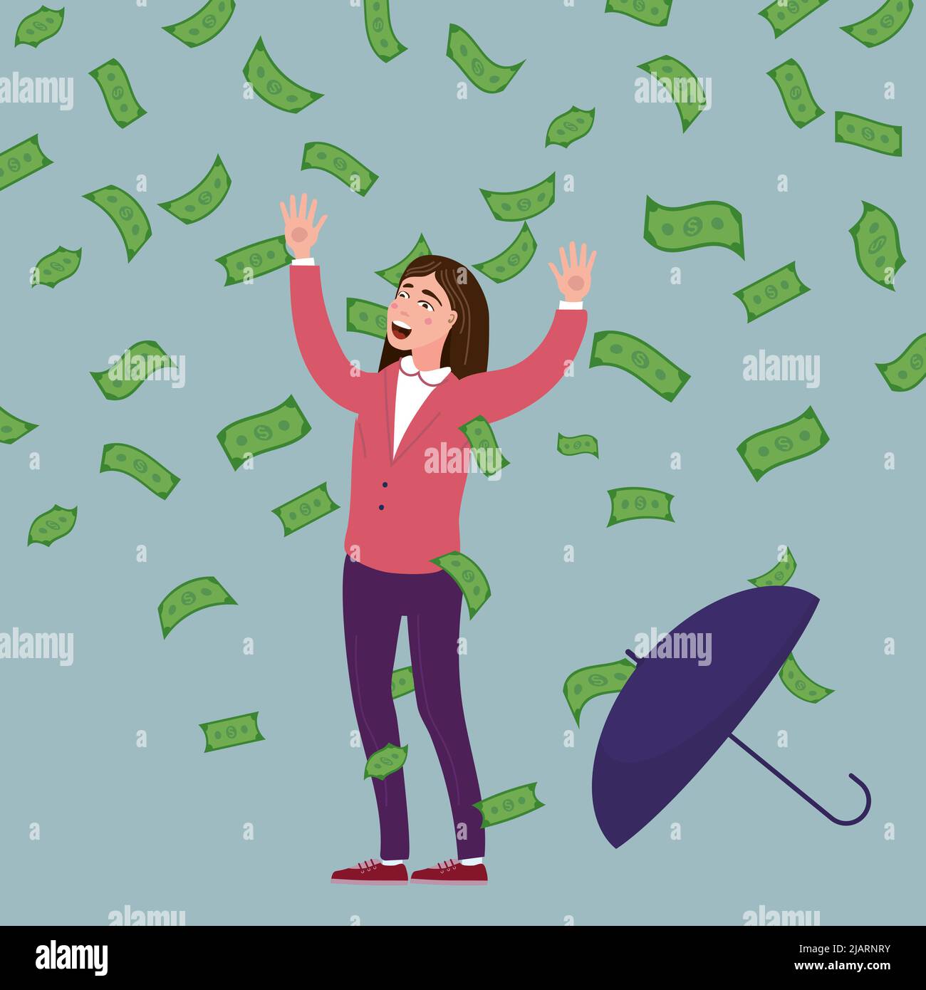 Free flow of money Stock Vector Images - Alamy
